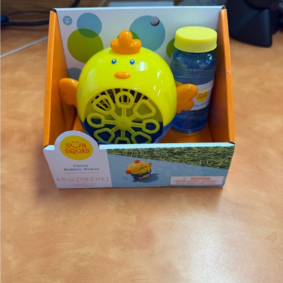 Sun Squad | Toys | Sun Squad Yellow Chick Bubble Blower | Poshmark